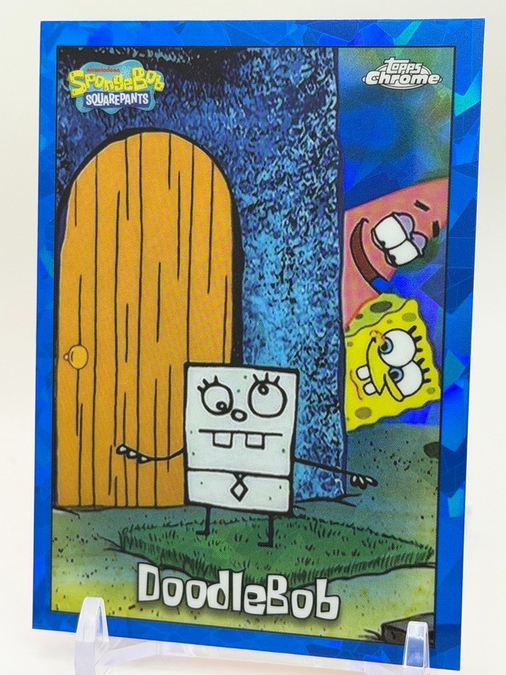 2025 Topps SpongeBob SquarePants Chrome Sapphire ~ U Pick ~ COMPLETE ...