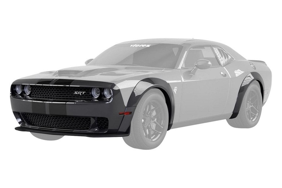 For Dodge Challenger 2008-2021 Vicrez Demon Style Wide Body Kit ...