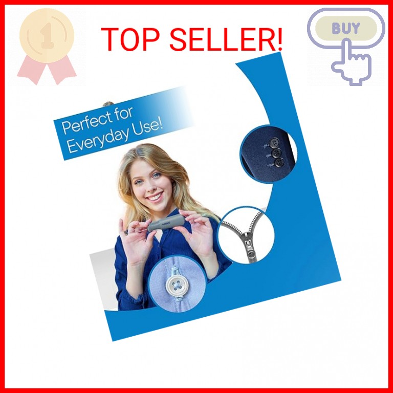 RMS Button Hook with Zipper Pull - Button Assist Device with Comfort ...