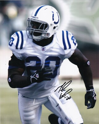 MIKE DOSS INDIANAPOLIS COLTS ACTION SIGNED 8x10 | eBay