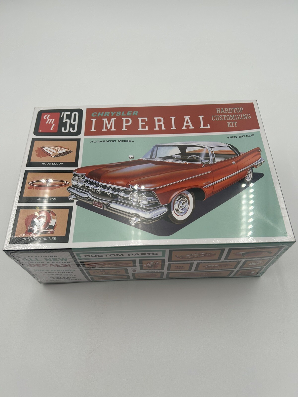 AMT 1959 59 Chrysler Imperial 1/25 Scale Model Kit - (1136 ...