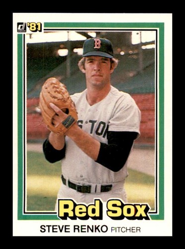1981 Donruss Steve Renko #337 Boston Red Sox NM Near Mint | eBay