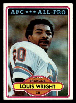 Louis Wright 1980 Topps Card #90 Denver Broncos | eBay