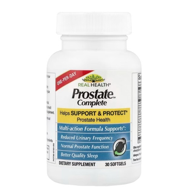 Real Health, Prostate Complete, 30 Softgels | eBay