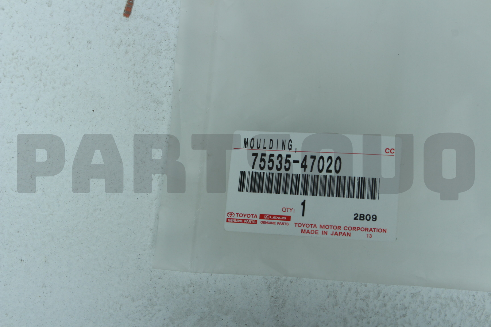 7553547020 Genuine Toyota MOULDING 75535-47020 | eBay