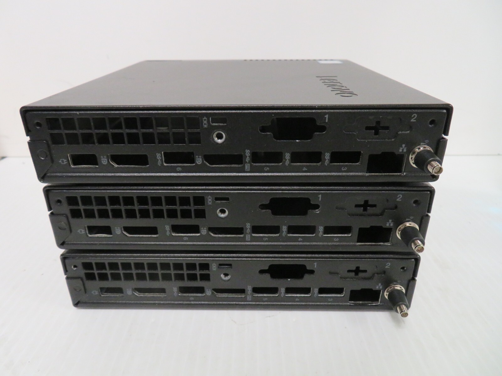 Lot of 3 Lenovo ThinkCentre M710q USFF PC Empty Case Front / Top ...