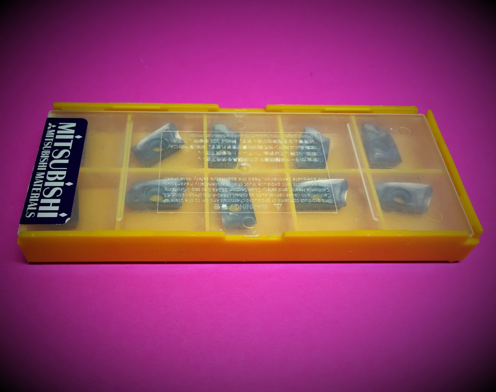 Mitsubishi 10 pcs. AOMT 184808PEER-M VP20RT Carbide Inserts | eBay