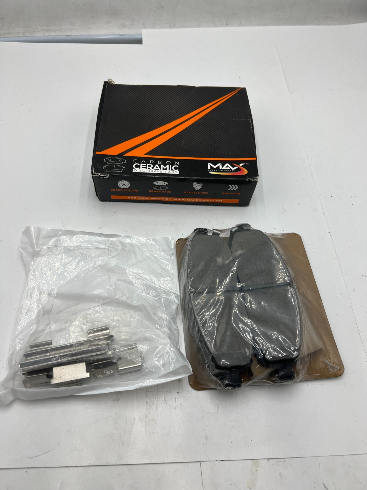 Max D1080 Carbon Ceramic Disc Brake Pads | eBay