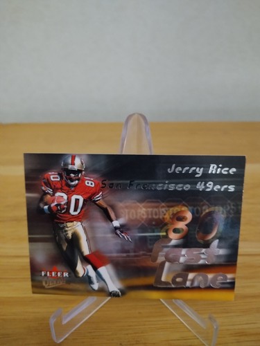 2000 Fleer Ultra Jerry Rice Fast Lane Football Card #13FL San Francisco ...