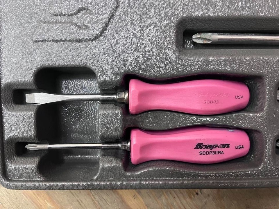 Snap-on Driver Set 7 Pink NEW JP Unused | eBay