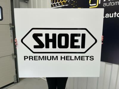 SHOEI Premium helmets mancave sign E35O | eBay UK