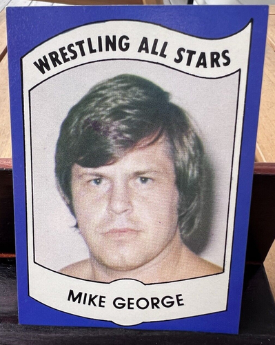 1982 Wrestling All Stars #29 Mike George Rookie RC FREE SHIPPING | eBay
