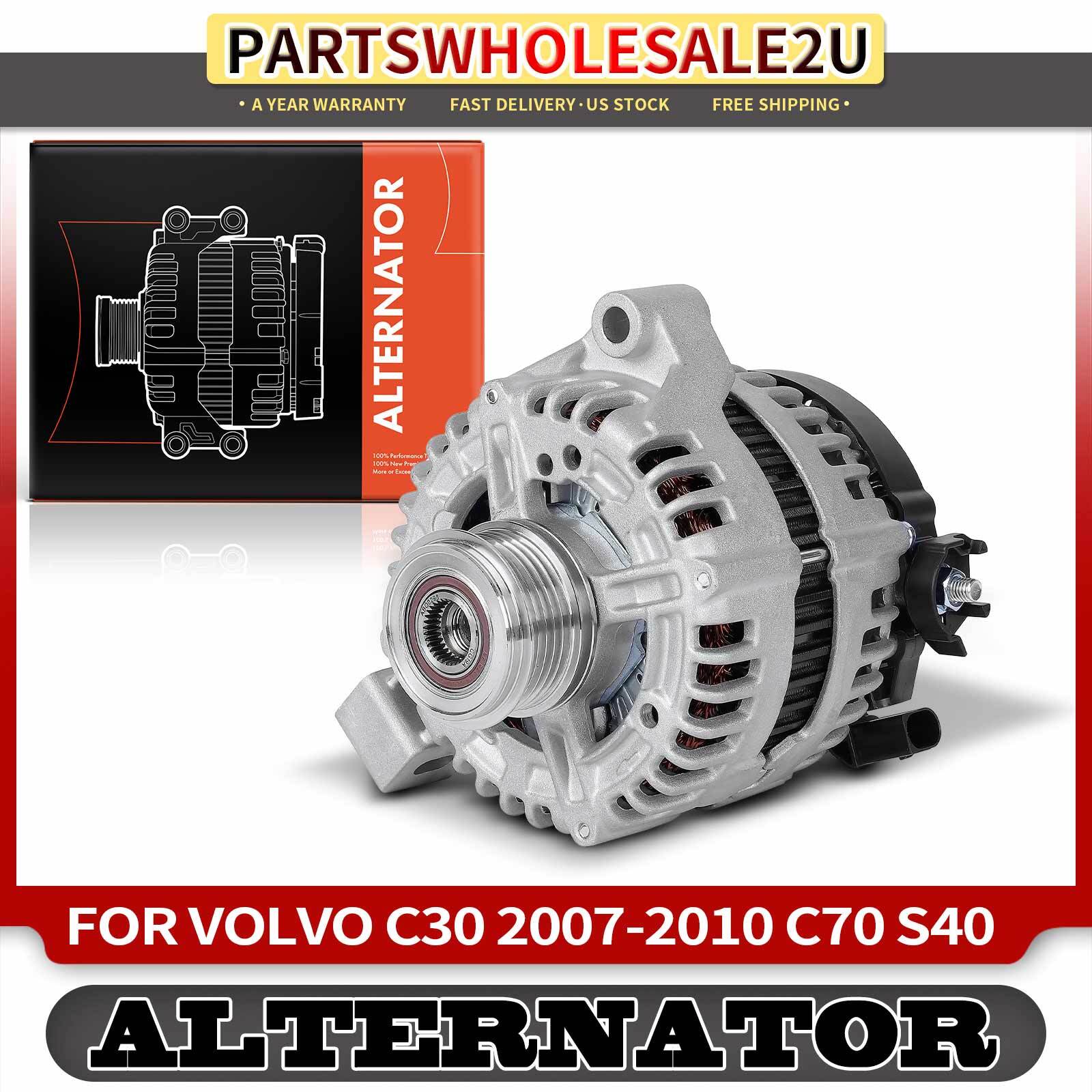 Alternator for Volvo C30 C70 S40 V50 150 Amp 12 Volt CW 5-Groove Clutch ...