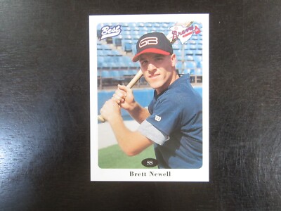 1996 Best Greenville Braves # 22 Brett Newell Card (B60) Atlanta Braves ...
