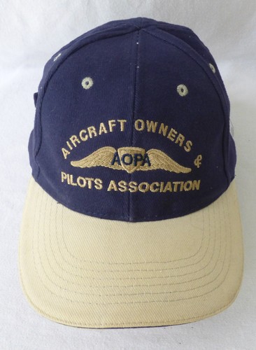 APOA Aircraft Owners & Pilot Association Cap Cotton Adjustable Hat | eBay