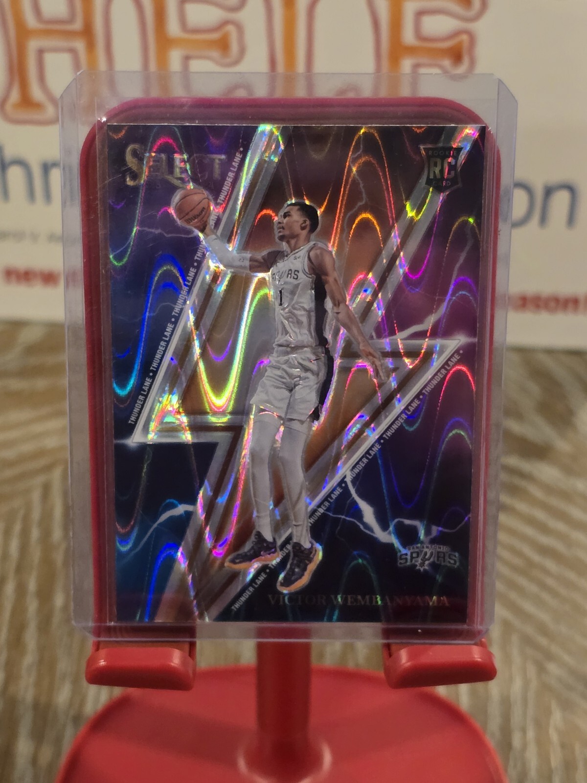 2023-24 Panini Select - Thunder Lane Tectonic Prizm #5 Victor ...