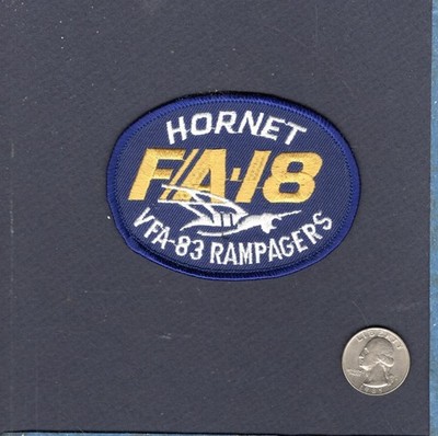 Original VFA-83 RAMPAGERS US NAVY F-18 Hornet Strike Fighter Squadron ...