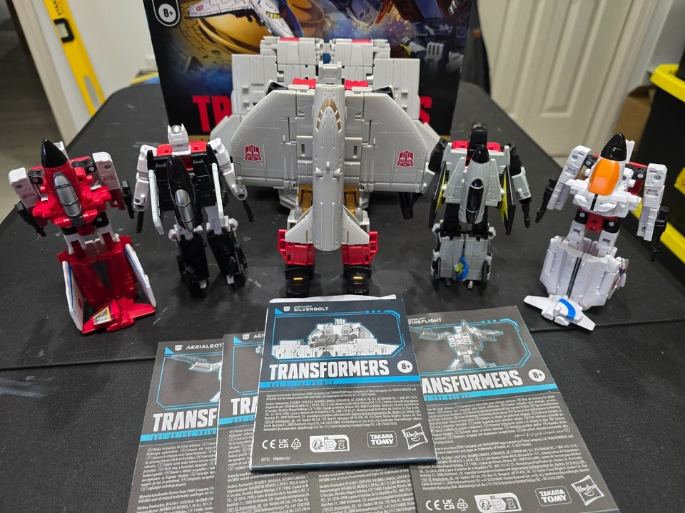 Transformers Age Of The Primes Superion 100% Complete Set of 5 ...