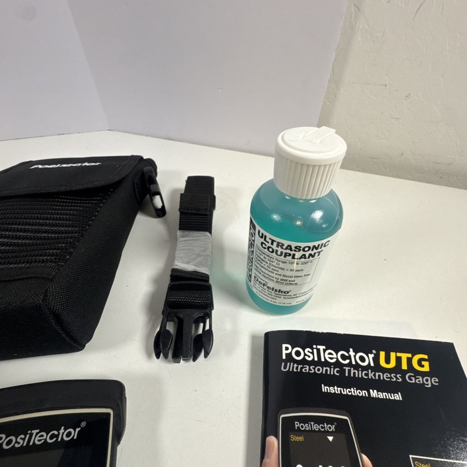 New DeFelsko PosiTector UTG C Ultrasonic Thickness Gage Probe Range 0. ...