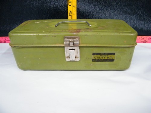 Vintage Union Steel Chest Corp USA Model 2311 Union Utility Tool Tackle ...