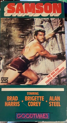 Samson (VHS) 1961 sword and sandal epic stars Brad Harris and Alan ...