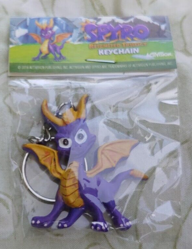 Spyro Reignited Trilogy Keychain Gamestop Promotional Item, NEW ...