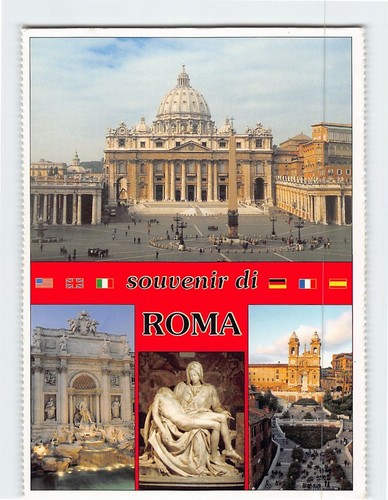 Postcard Famous Places/Landmarks in Rome Italy | eBay