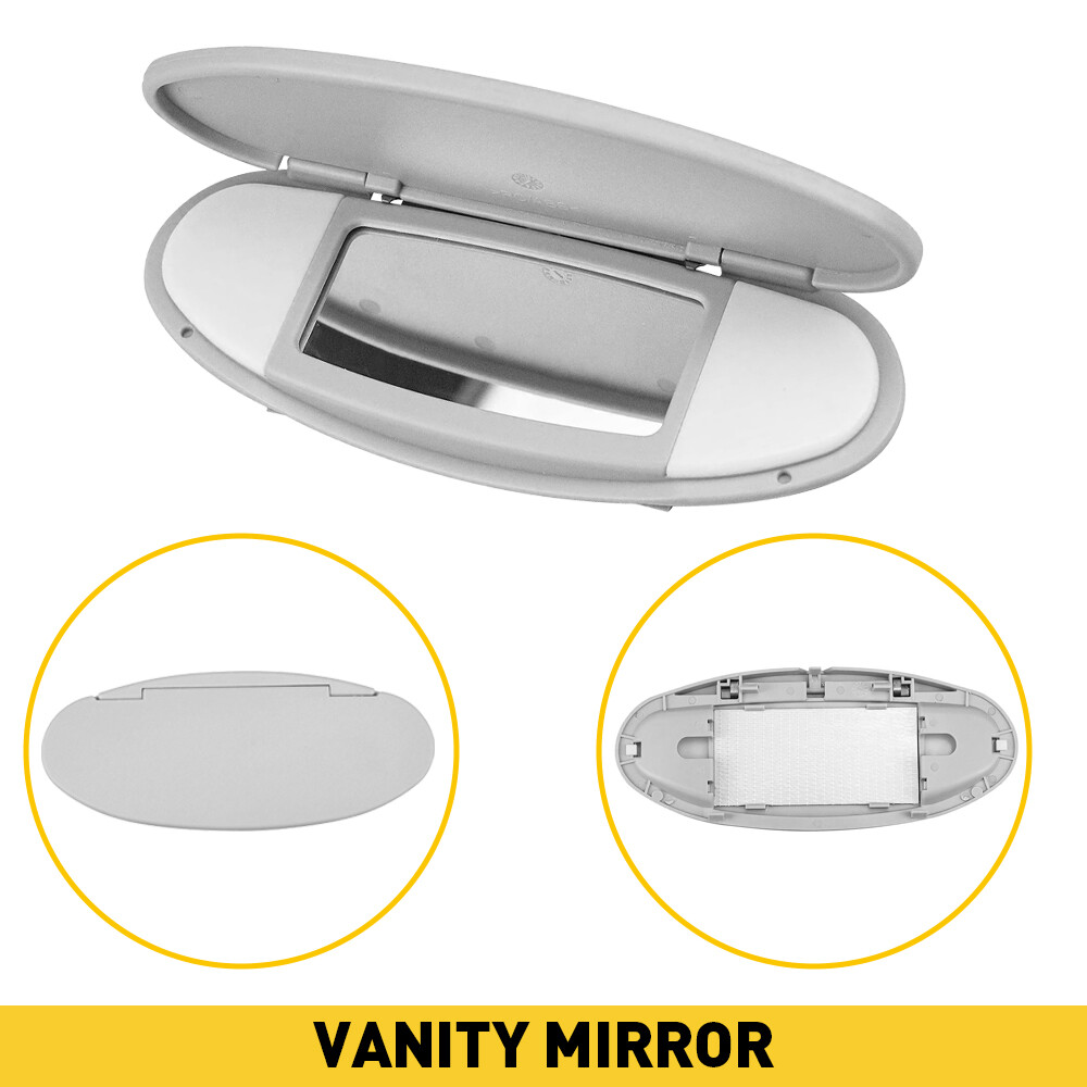 For BMW Mini R55-R61 07-14 Sun Visor Vanity Mirror Cover Makeup ABS ...