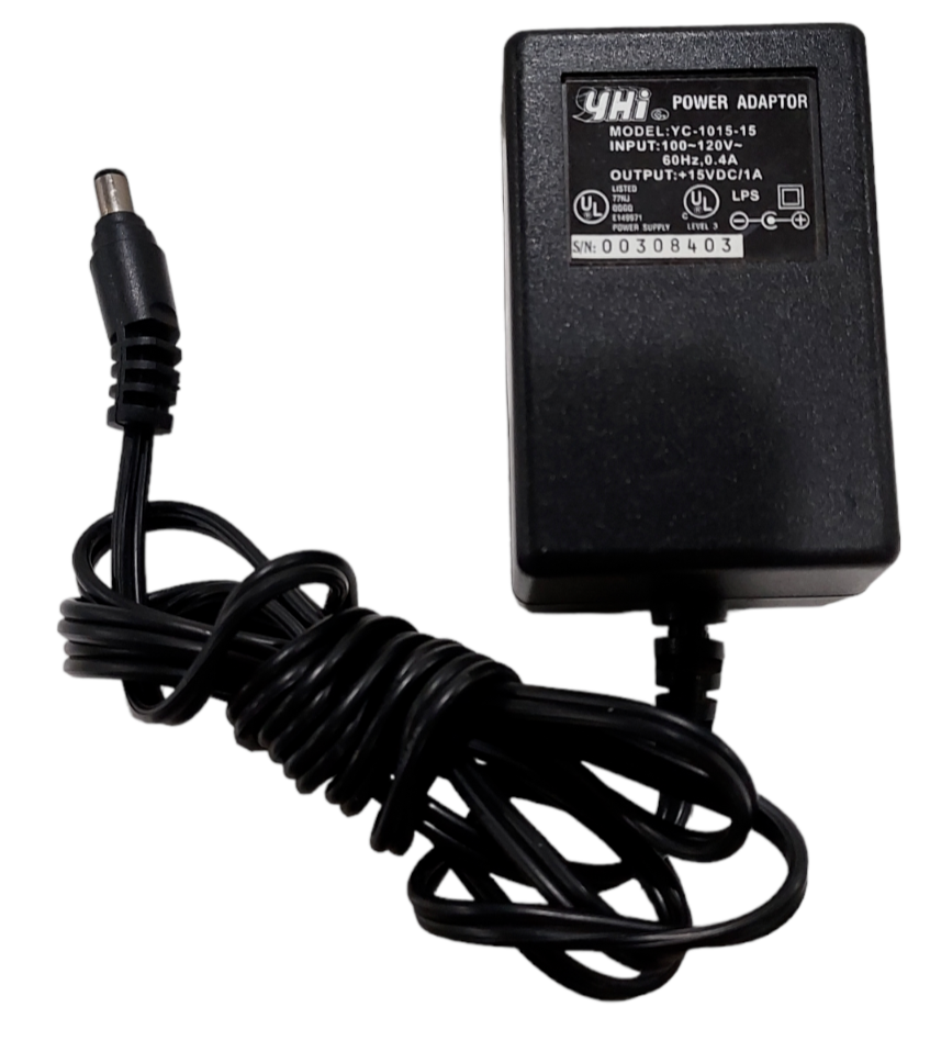 YHI YC-1015-15 Power Adaptor 15VDC 1A Adapter for 96p 600p 12000p A3 EPP Scanner | eBay