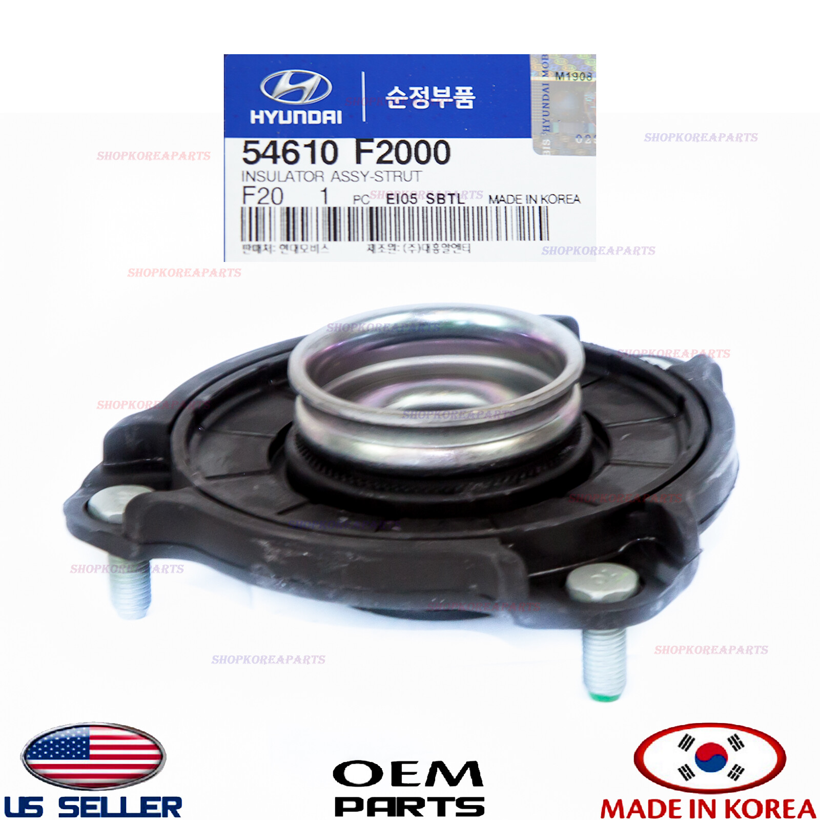 STRUT MOUNT UPPER FRONT GENUINE! 2017-2020 ELANTRA IONIQ 54610F2000 | eBay