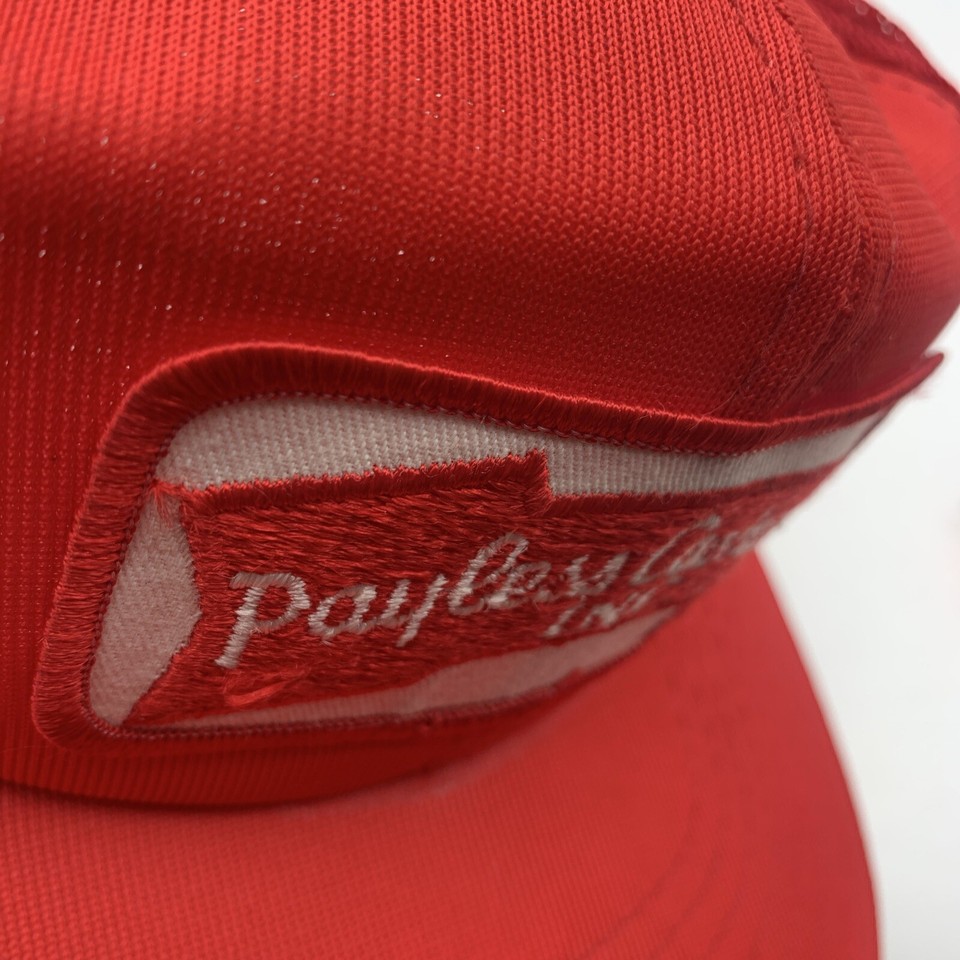 Payless Cashways Vintage Hat Patch Snapback Red | eBay