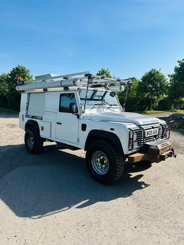 2015 Land Rover Defender 110 Utility Van Roller Shutter Sides | eBay UK