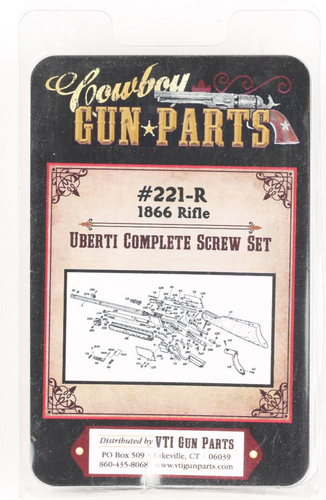 COWBOY GUN PARTS #221-R 1866 RIFLE UBERTI COMPLETE SCREW SET | eBay