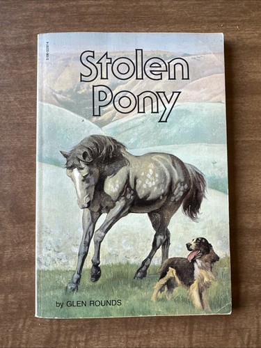 Stolen Pony By Glen Rounds 1969 Paperback Excellent Condition Vintage ...