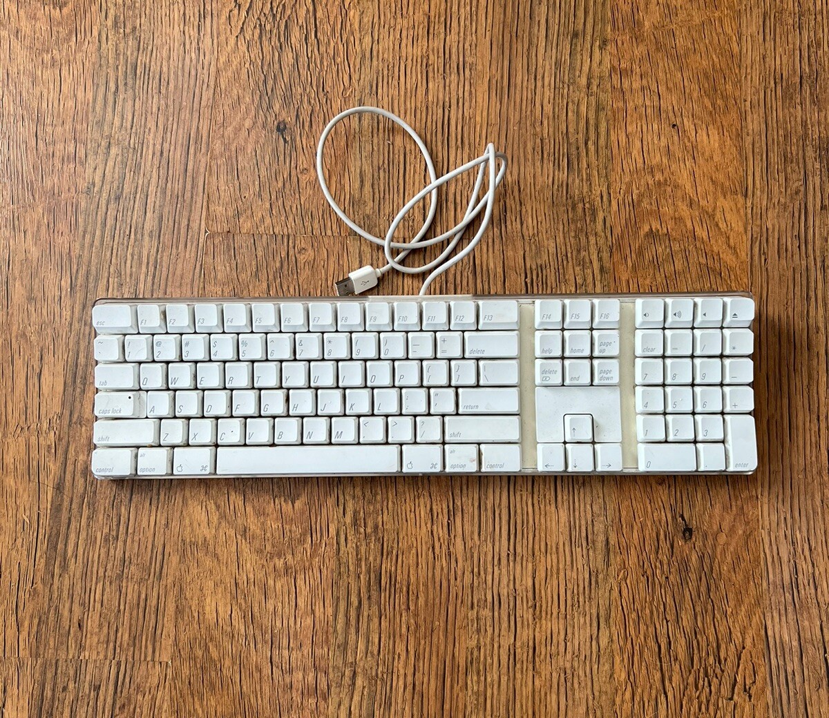 2000s Apple Mac Pro 2 USB Wired Keyboard A1048 Lucite/Acrylic ...