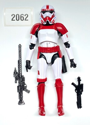 Star Wars 6" Inch Black Series IMPERIAL Red SHOCK TROOPER Battlefront ...