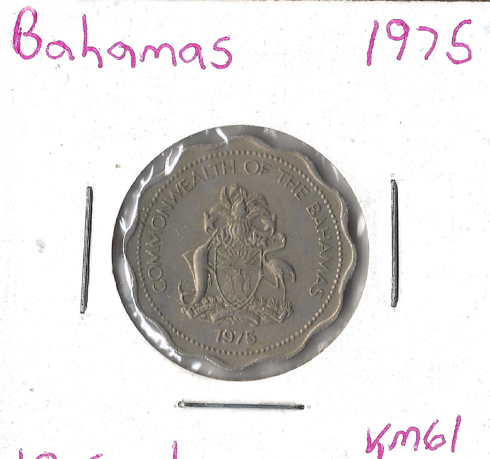 Coin Bahamas 10 Cents 1975 KM61 | eBay