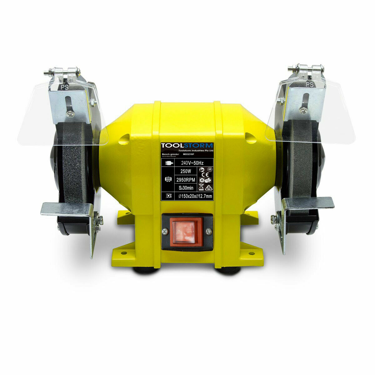 Bench grinder 6" 150mm Metal Polishing Kit Tapered Spindle Buffing ...