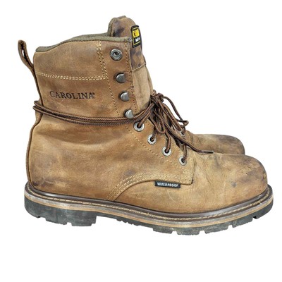 Carolina Installer Work Boots Mens 12 Extra Wide Brown Leather ...