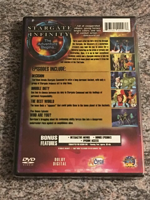 Stargate Infinity - The Adventure Begins (DVD) BRAND NEW / FACTORY ...