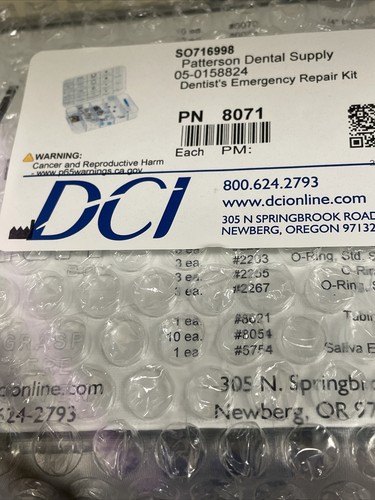 DCI 8071 Dentist’s Emergency Dental Equipment Repair Kit | eBay