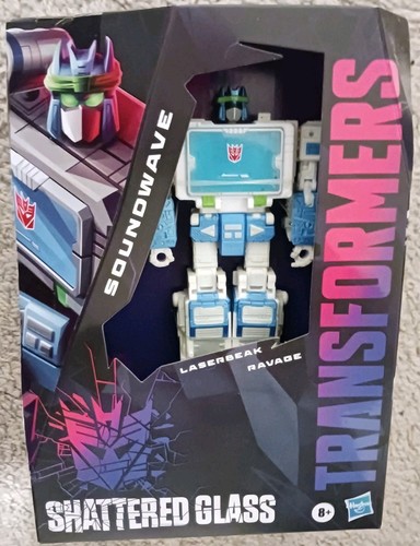 Brand New Transformers Shatterd Glass Soundwave Action Figure | eBay