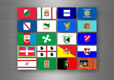 Flag sheet sticker labels country subdivisions states province italy ...
