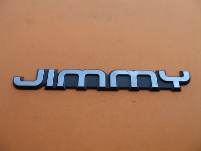 98 99 00 01 02 03 04 05 GMC JIMMY REAR SIDE EMBLEM LOGO BADGE SIGN USED ...