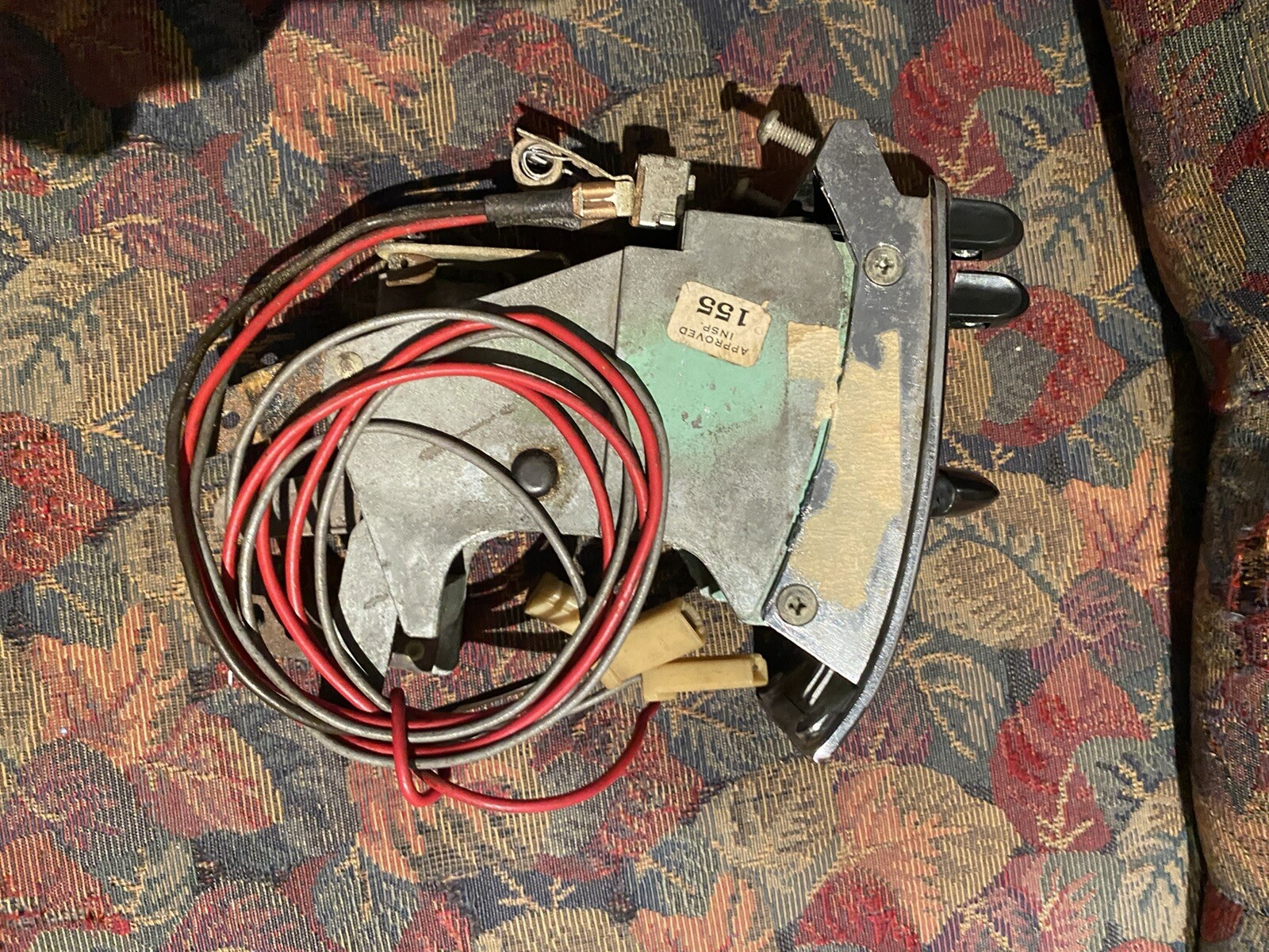 NOS 1955 1956 1957 1958 1959 Chevy Truck Deluxe Heater Control Assembly ...