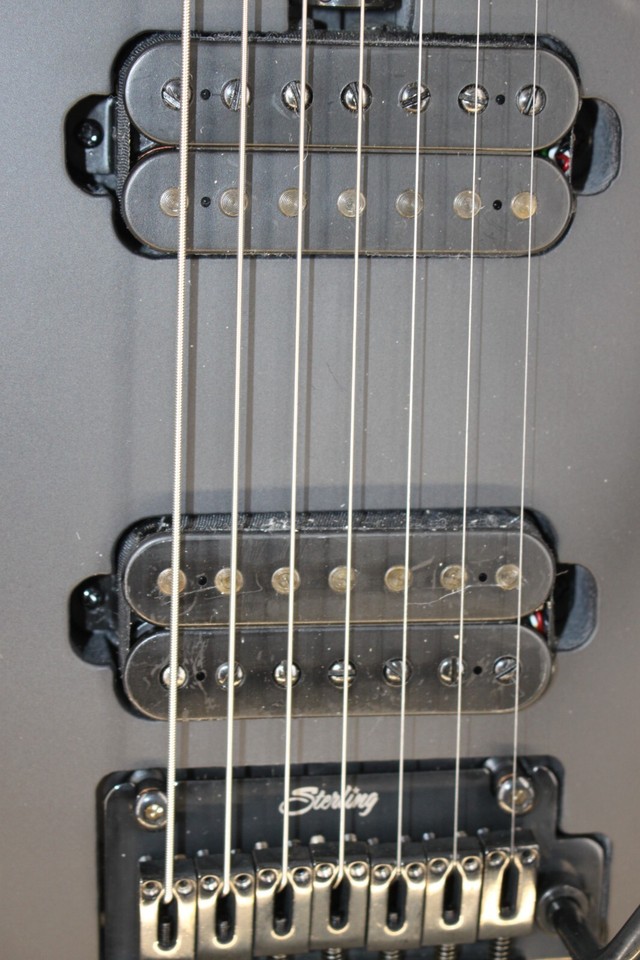 Sterling Music Man John Petrucci JP70 7-St Electric Guitar -Stealth ...