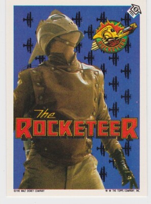 1991 THE ROCKETEER SINGLE STICKER #9 | eBay