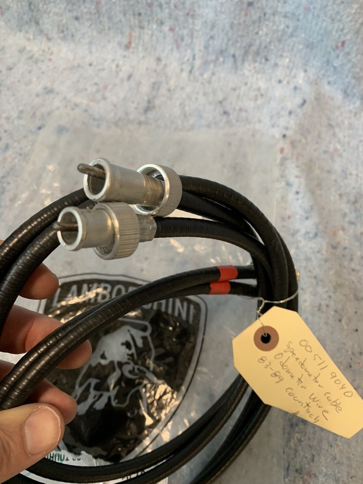 Lamborghini Countach Speedometer Cable OEM Orginal PN 005119040 | eBay