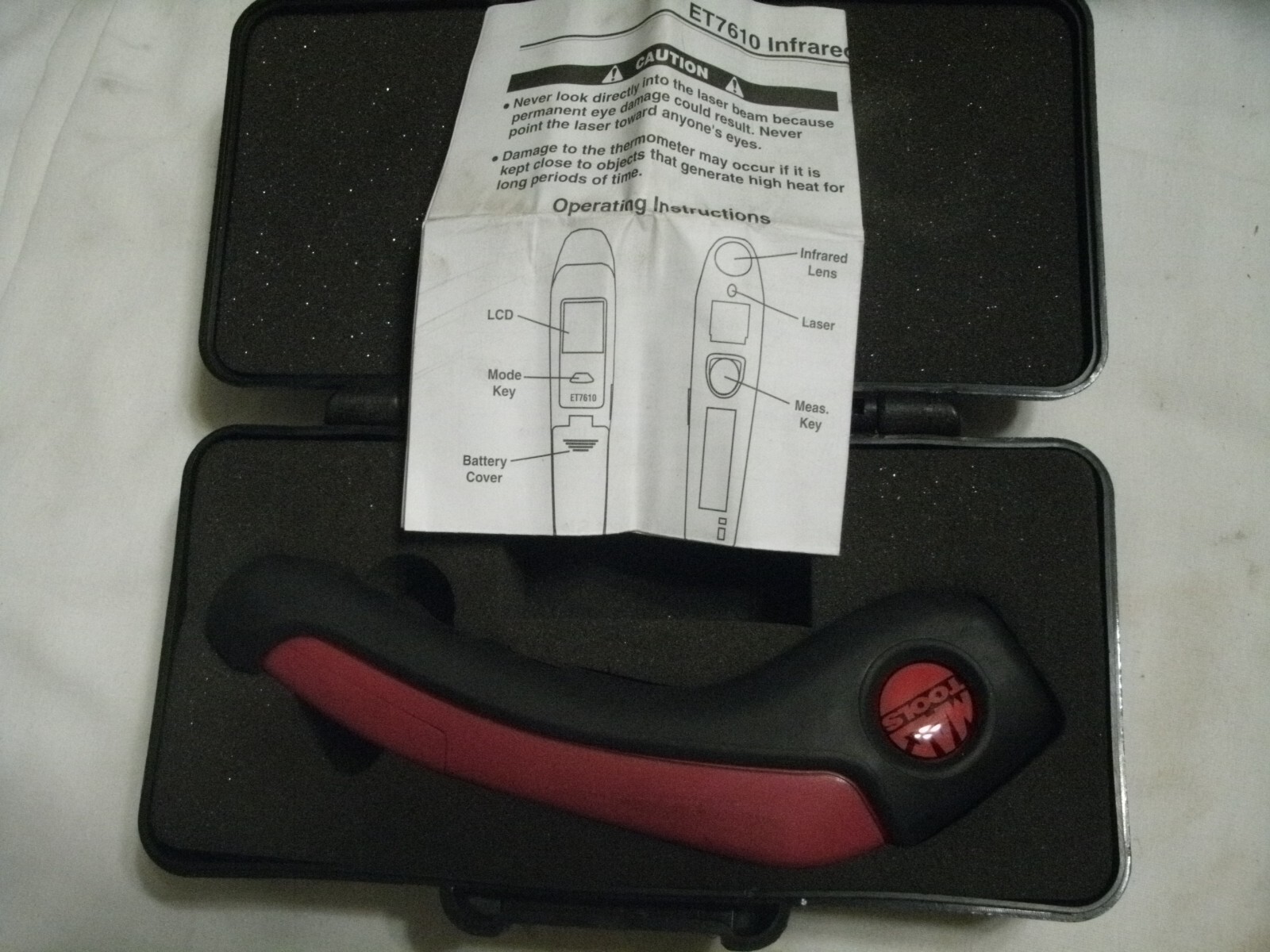 mac tool et7610 ir thermometer pro 10:1 | eBay