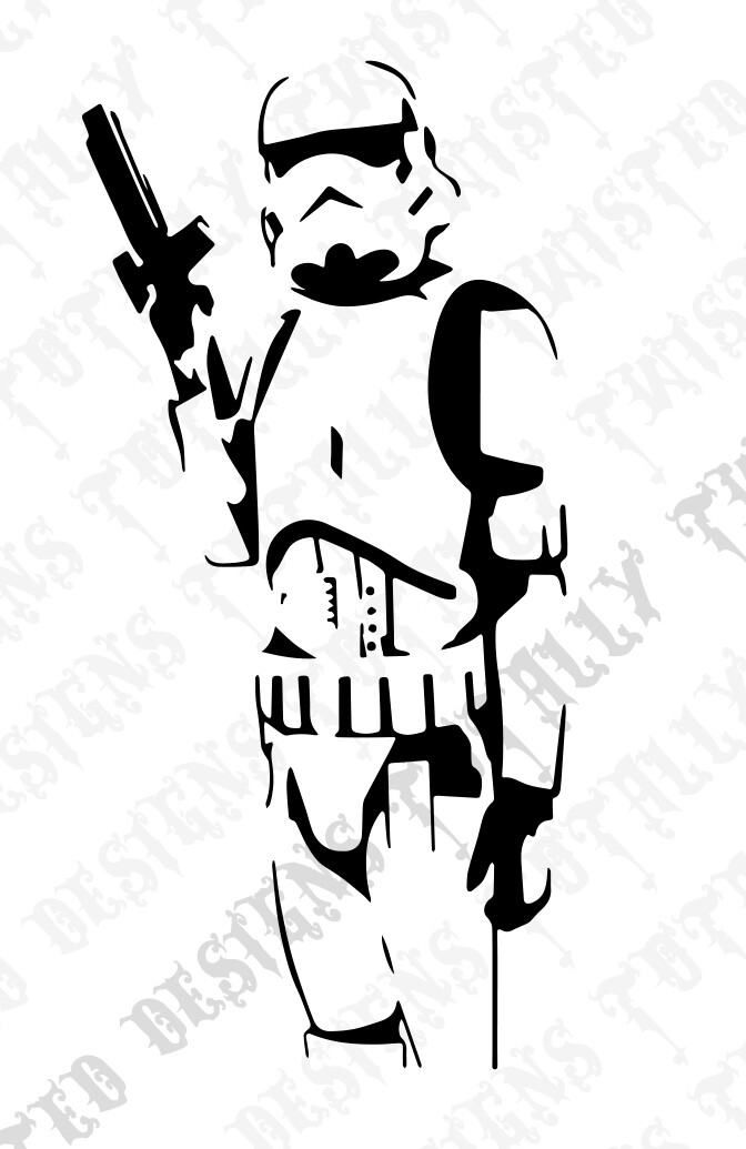 Star Wars Stormtrooper car truck vinyl decal sticker storm trooper ...